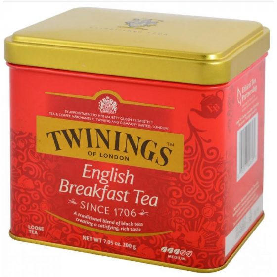 Te English Breakfast Twinings 100 Gramos – Comercial Frada