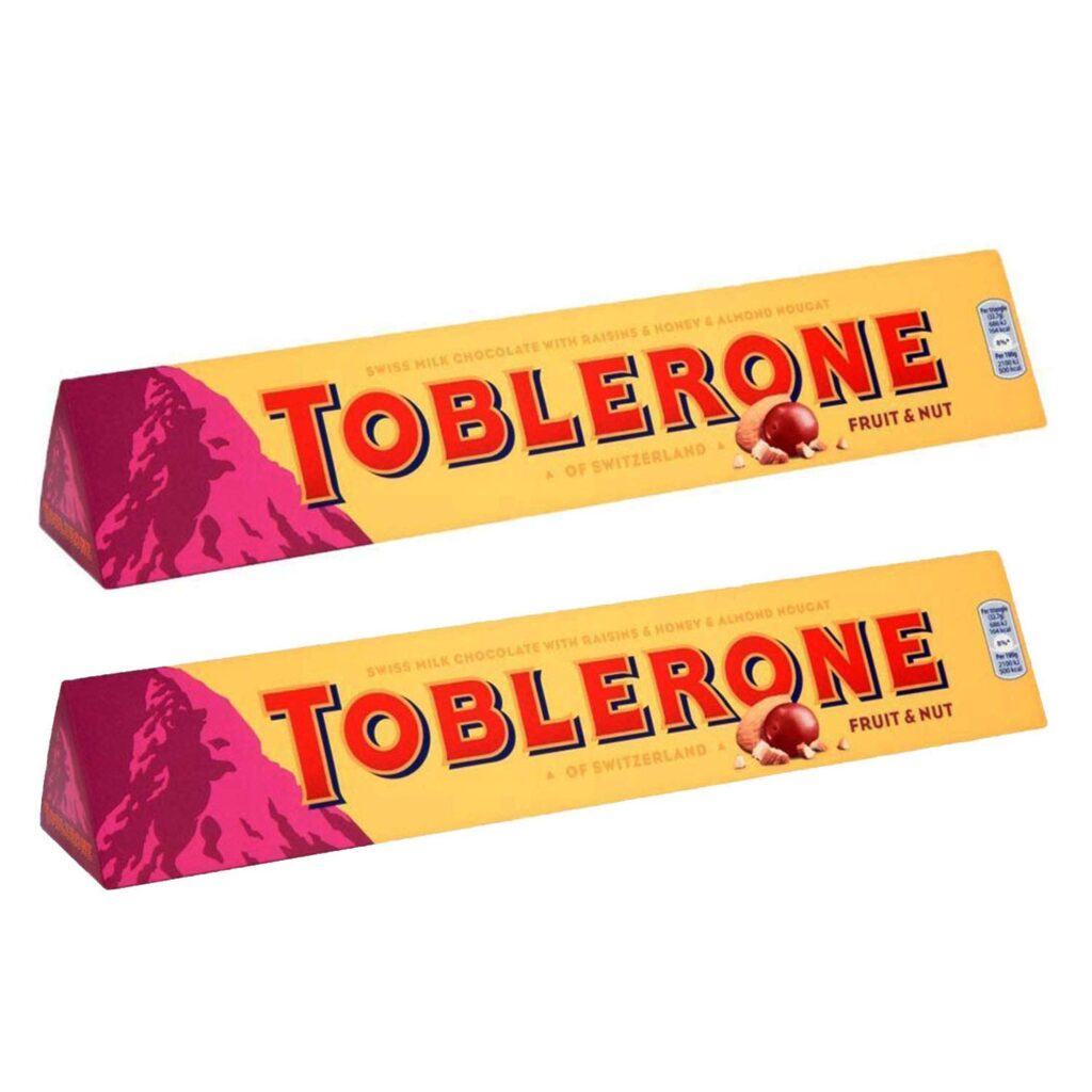 Toblerone Frutas y Nueces 100 Gramos – Comercial Frada